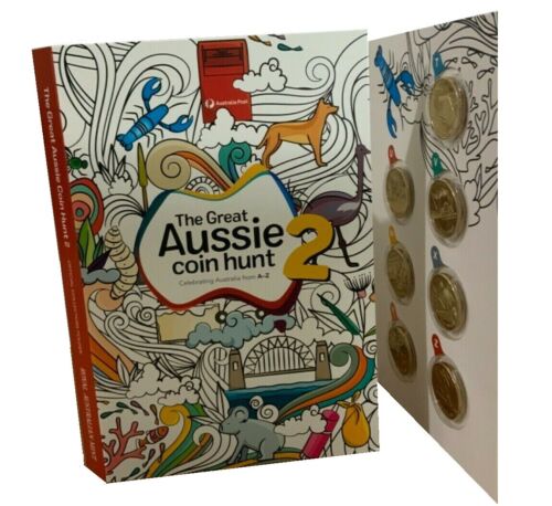 Great Aussie Coin Hunt 2 and 3 with Folder & 26 Coins Set in a folder ...